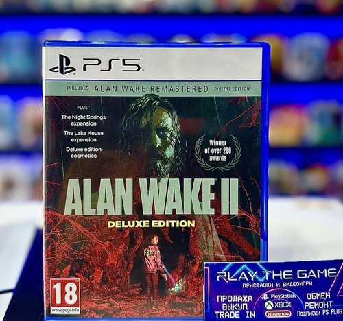 Alan Wake 2 deluxe edition PS5