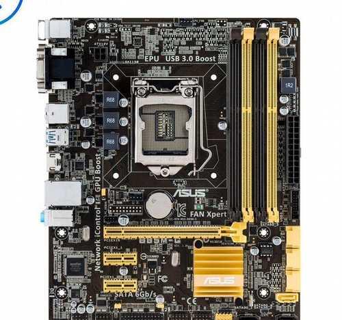 Материнская плата LGA1150 asus B85M-G Б.У