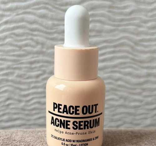 Серум сыворотка от акне Peace Out Acne Serum