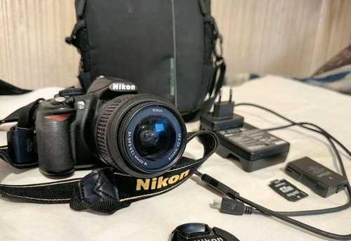 Nikon d3100 kit 18 55