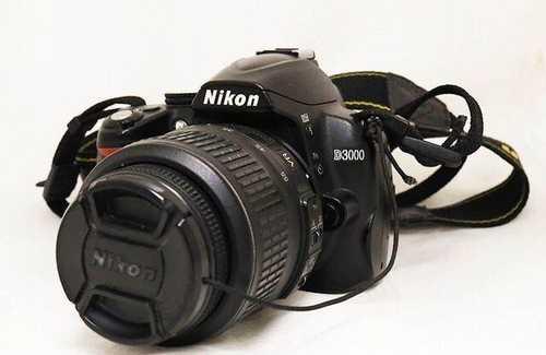 Фотоаппарат Nikon D3000 Kit 18-55 mm f/3.5-5.6 VR