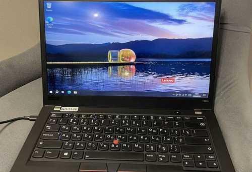 14" Lenovo ThinkPad T480s, 512 ГБ, Core i5-8250U, RAM 16 ГБ, Intel UHD Graphics 620