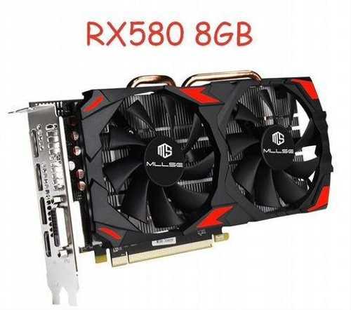 Новая игровая AMD RX 580 8 Гб gddr5 256Bit