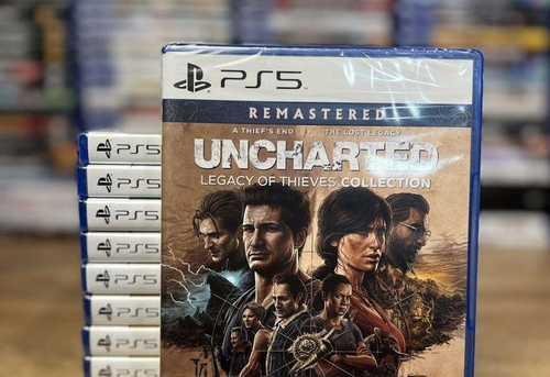 Uncharted Legacy collection Ps 5 новый диск