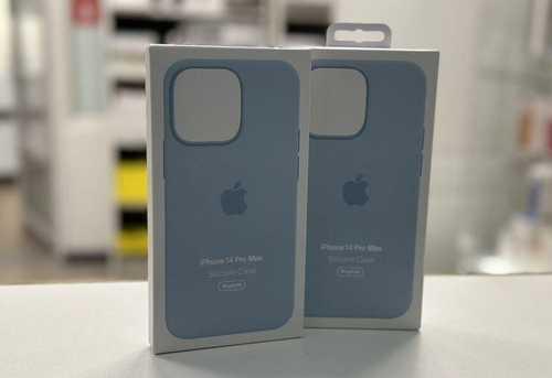 Чехол на iPhone 14 pro max silicone case Sky