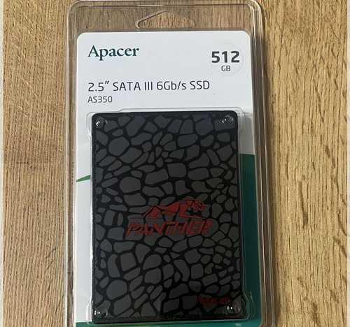 Диск 2.5 SSD Apacer As350 512Gb