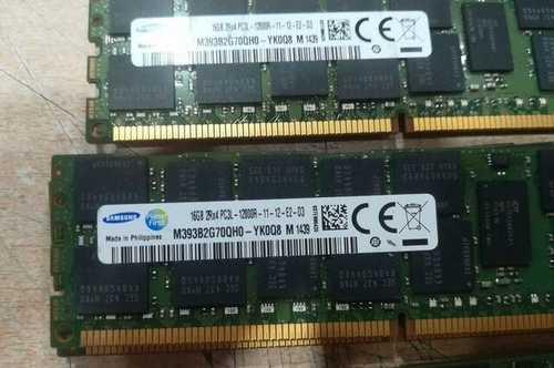Оперативная память Samsung rdimm DDR3 16Gb