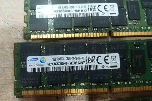 Оперативная память Samsung rdimm DDR3 16Gb