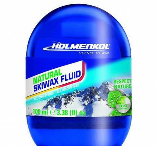 Мазь для лыж и сноуборда Holmenkol Natural SkiWax Fluid 100мл универсальная жидкая