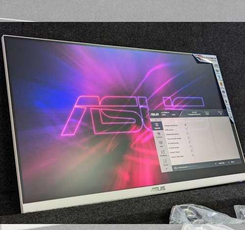 27" Монитор Asus FullHD 75 Гц белый (Новый)