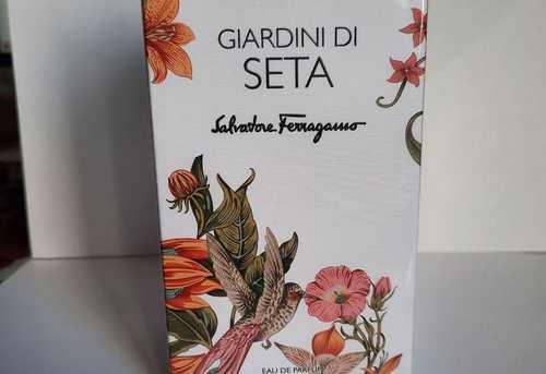 Salvatore ferragamo Giardini Di Seta новая 100