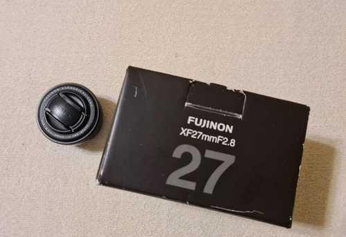 Fujifilm 27mm 2.8