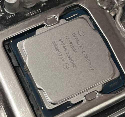 Процессор Intel Core i3 9100f