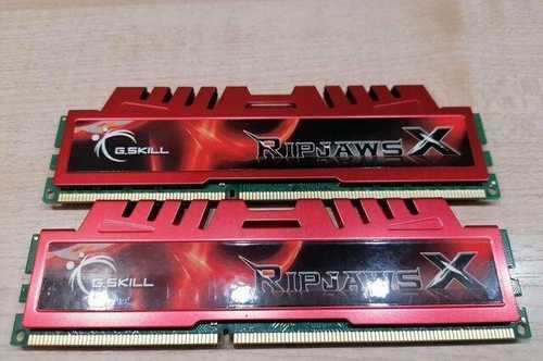 G.Skill Ripjaws 8GB(2x4GB) DDR3 PC3-10600 1333 MHz