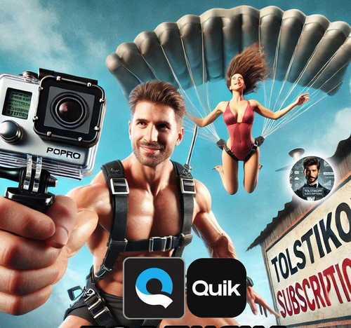 Подписка GoPro Quick 1 год Premium Go Pro