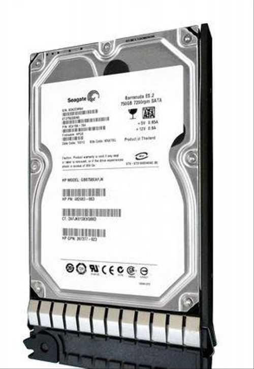 Жесткий диск HP 750Gb GB0750eafjk 459320-001 SATA
