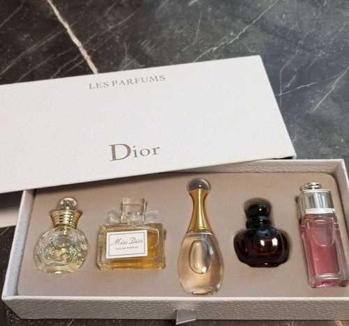 Набор миниатюр духов dior