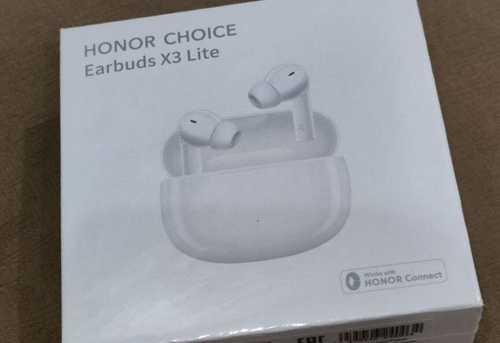 Наушники Honor Choice Earbuds X3 Lite