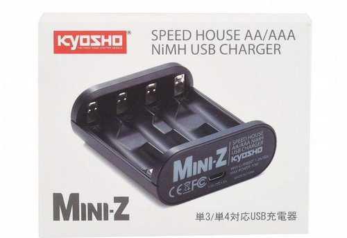 Kyosho Speed House Mini-Z AA & AAA NiMh USB Charge