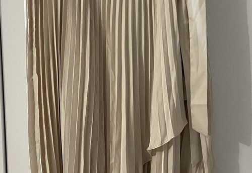 Юбка плиссированная на запахе большого размера H&M
