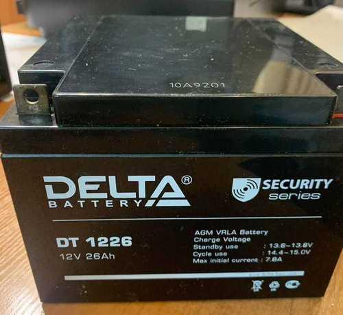 Аккумулятор Delta DT 1226