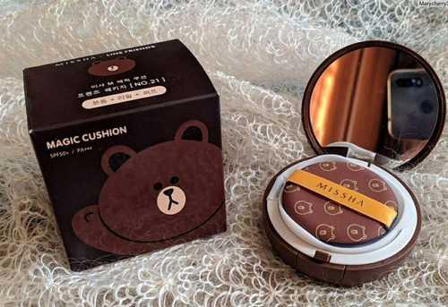 Кушон Медведь missha Magic Cushion SPF50+/PA+++