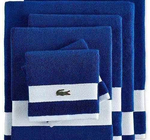 Набор махровых полотенец оригинал Lacoste 6 шт