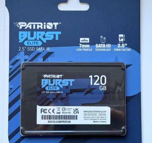 Новые SSD 32gb/64gb/120gb/128gb Patriot/Xishuo