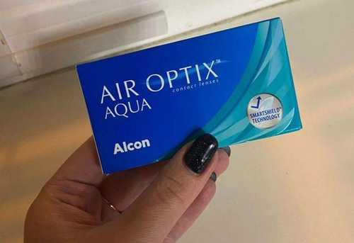 Линзы новые Air optix