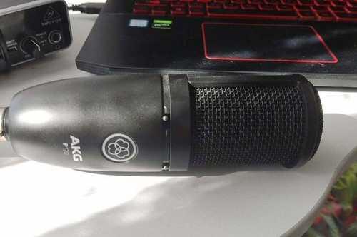 Студийный конденсаторный микрофон akg p120
