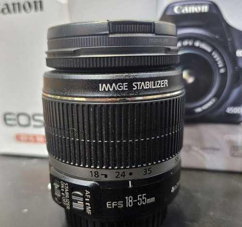 Объектив canon ef-s 18-55 IS Kit