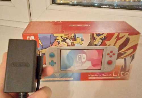 Nintendo switch lite zamazenta and zacian edition