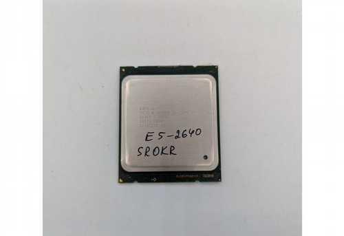 Процессор Intel Xeon E5-2640, 6 cores, 2.5 GHz, SR