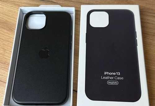 Чехол iPhone 13 черный с magsafe