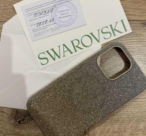Swarovski чехол iPhone 15 pro max