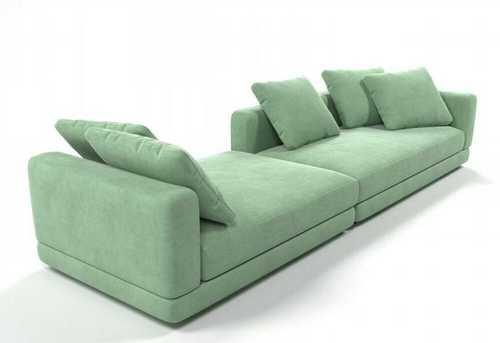 Прямой стильный диван