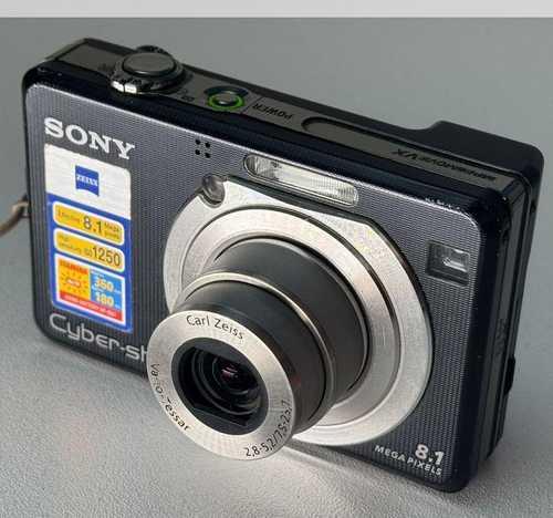 Компактный фотоаппарат sony cyber shot dsc w100