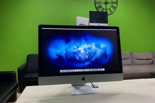 iMac 27 2012 тонкий (трещина на стекле)