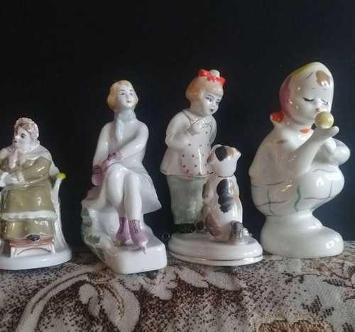 Фарфоровые статуэтки СССР