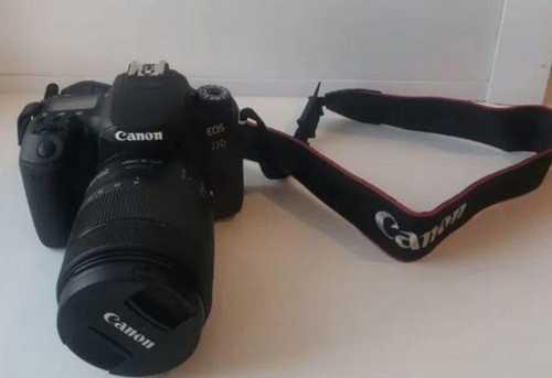 Фотоаппарат Canon EOS 77D KIT EF-S 18-135mm