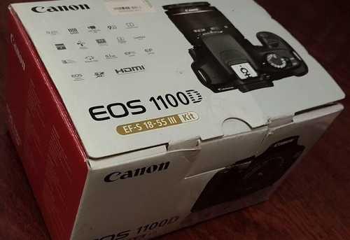 Фотоаппарат Canon EOS D1100 Kit 18-55mm III