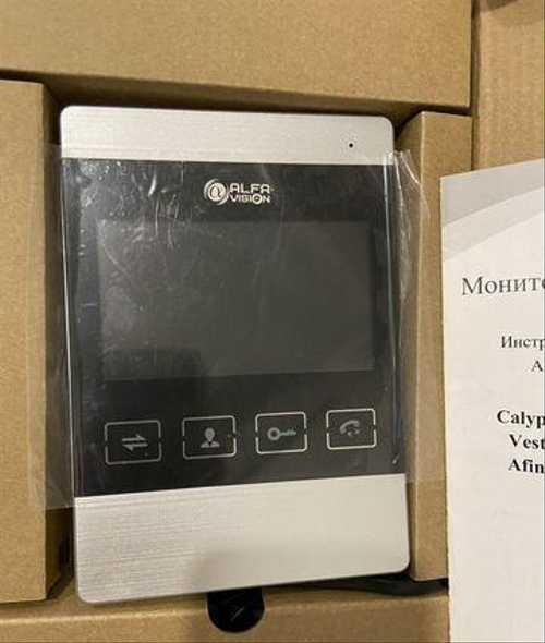Видеодомофон Alfavision новый