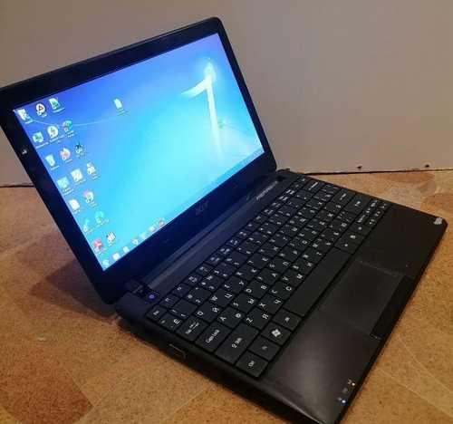 Нетбук Acer/хор.сост/12"/С60/4Гб/SSD-80/2-4час акб