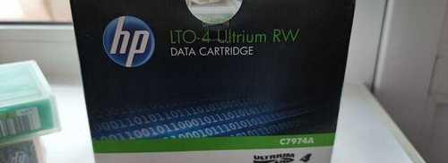 Дата картридж HP Ultrium LTO4 1.6TB RW (C7974A)