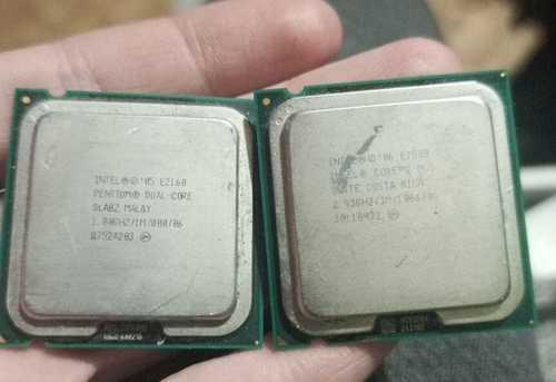 Процессоры:intel pentium dualcore, intel Core2quad