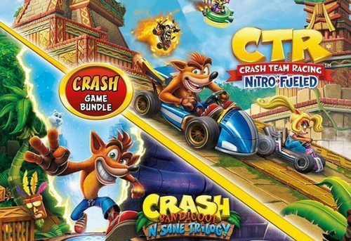 Crash Bandicoot Bundle - N. Sane Tri для рs4 и рs5