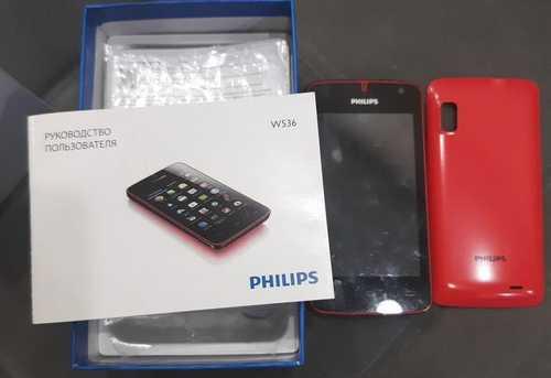 Philips W536, 4 ГБ