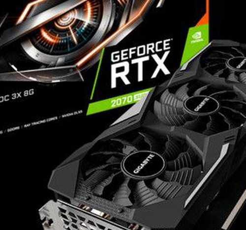 Gigabyte GeForce RTX 2070 Super Windforce OC 3X 8G