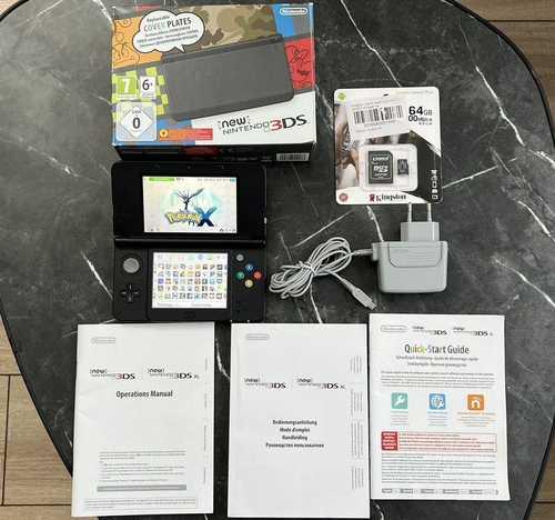 New nintendo 3ds прошита 100игр