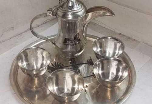 Кофейный набор серебро